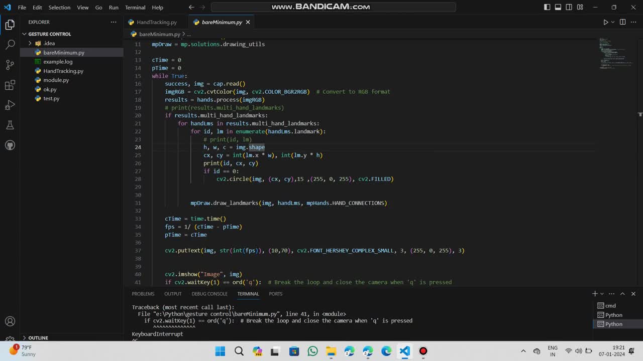 🚀 My Hand Tracking Project is here! Python, OpenCV, MediaPipe, and ... 🚀 My Hand Tracking Project is here! Python, OpenCV, MediaPipe, and ...