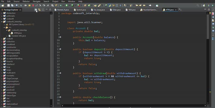 Kaveri Shinde on LinkedIn: #codsoft #java #internship #task3 #githublink Kaveri Shinde on LinkedIn: #codsoft #java #internship #task3 #githublink