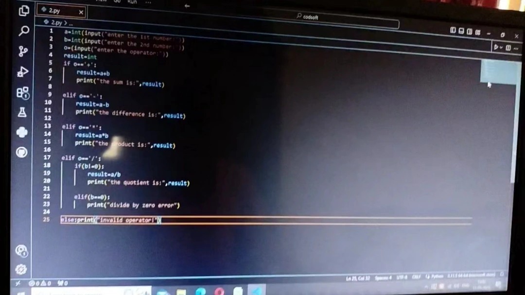 Megha Mathew on LinkedIn: #codsoft #python Megha Mathew on LinkedIn: #codsoft #python