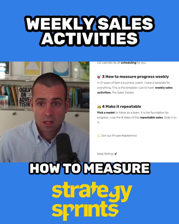 Strategy Sprints GmbH on LinkedIn: π Elevate your sales game with my ... Strategy Sprints GmbH on LinkedIn: π Elevate your sales game with my ...
