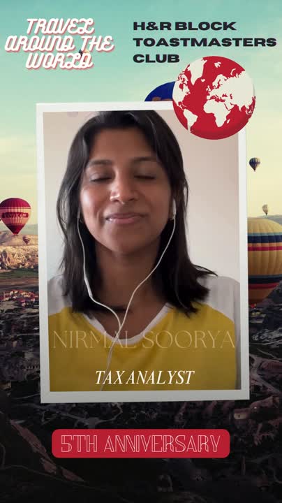 H&R Block Toastmasters on LinkedIn: Listen to what Soorya Nirmal has to ... H&R Block Toastmasters on LinkedIn: Listen to what Soorya Nirmal has to ...