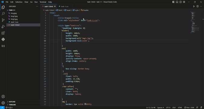 Atharv Mahajan on LinkedIn: Task1 (Landing page code) Atharv Mahajan on LinkedIn: Task1 (Landing page code)