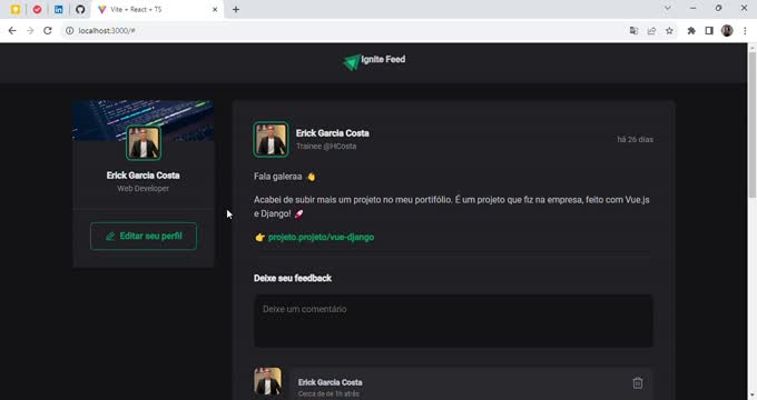 Erick Garcia Costa on LinkedIn: #react #reactjs #typescript #javascript ... Erick Garcia Costa on LinkedIn: #react #reactjs #typescript #javascript ...