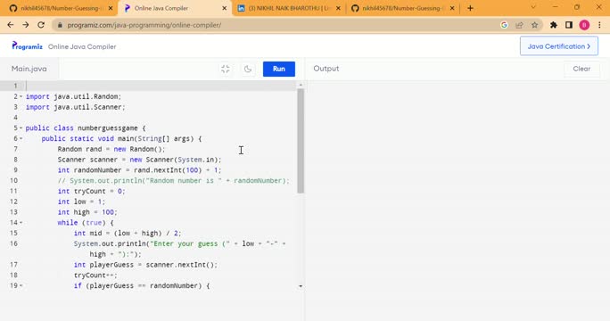 Nikhil Naik Bharothu on LinkedIn: #codsoft #numberguessing # ... Nikhil Naik Bharothu on LinkedIn: #codsoft #numberguessing # ...