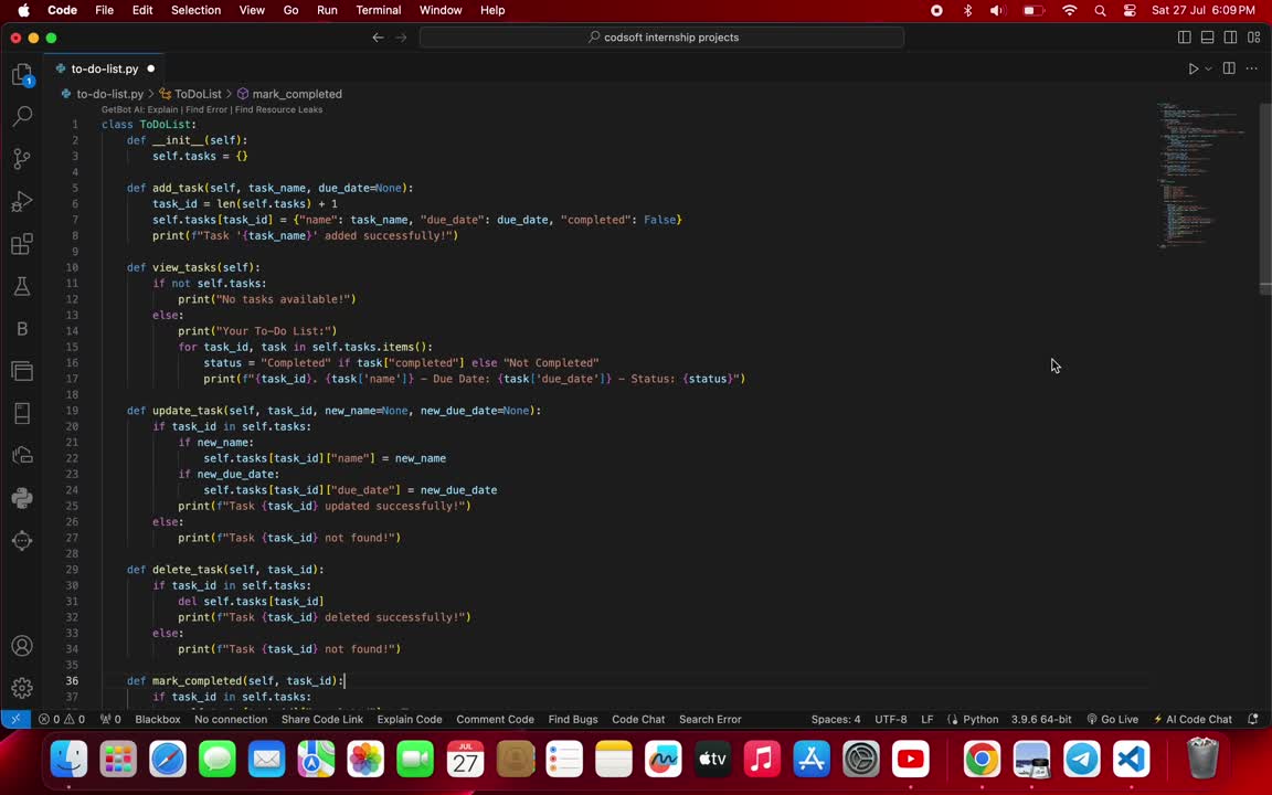 Sumit Bhathesar on LinkedIn: #productivity #todolist #python # ... Sumit Bhathesar on LinkedIn: #productivity #todolist #python # ...