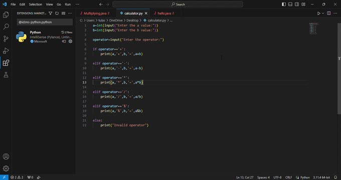 Manikanta Prasanth on LinkedIn: #codesoft #codesoftinternship Manikanta Prasanth on LinkedIn: #codesoft #codesoftinternship