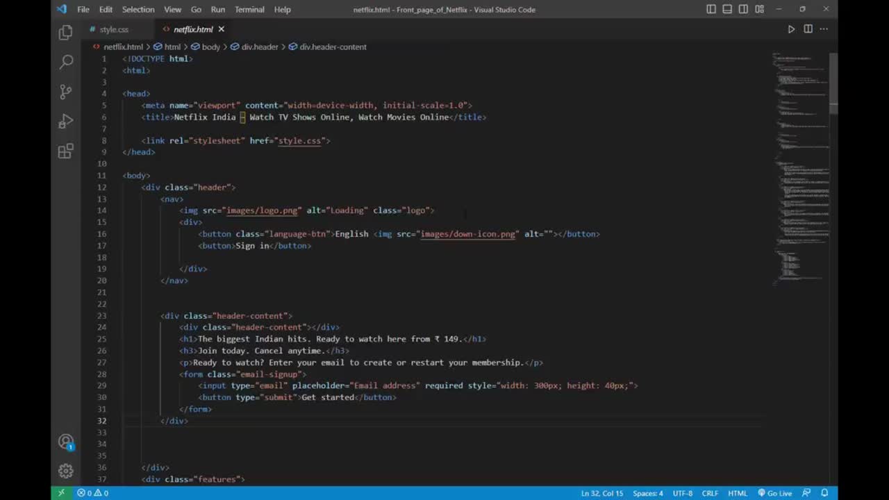 Kamal Singh on LinkedIn: #webdevelopment #html #css #netflixclone # ... Kamal Singh on LinkedIn: #webdevelopment #html #css #netflixclone # ...