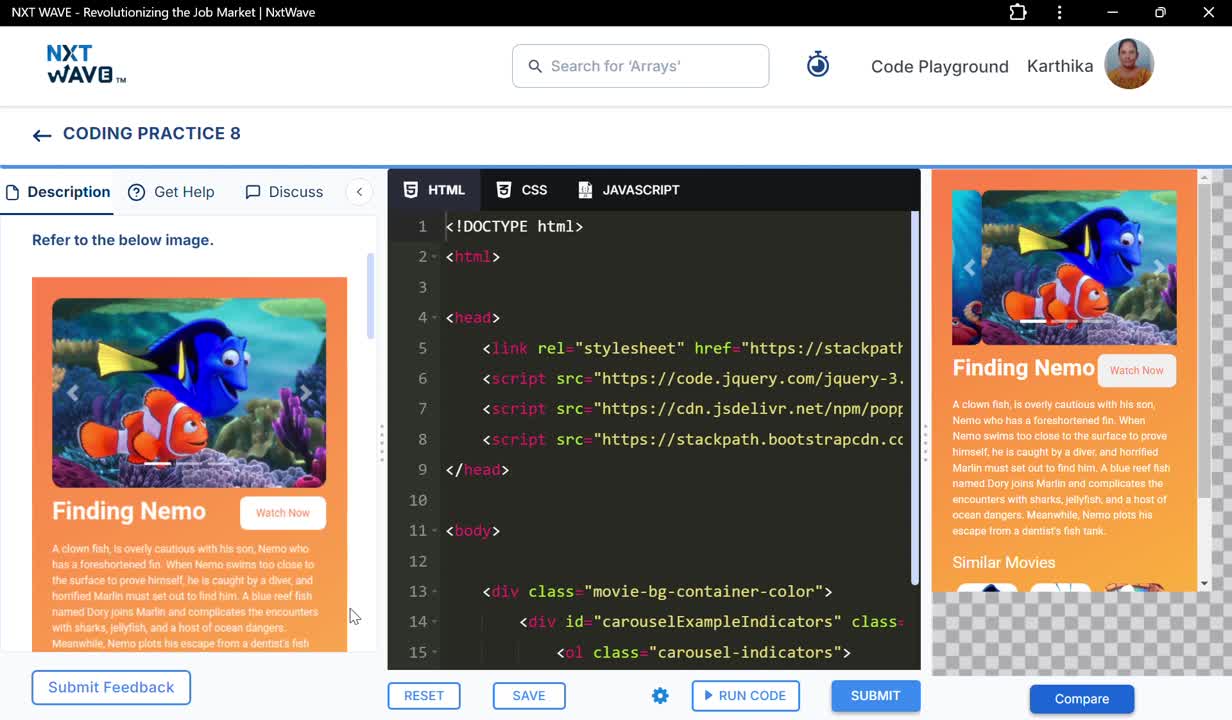 Karthika Rangan on LinkedIn: #day6 #30daysofcodechallenge #bootstrap # ... Karthika Rangan on LinkedIn: #day6 #30daysofcodechallenge #bootstrap # ...