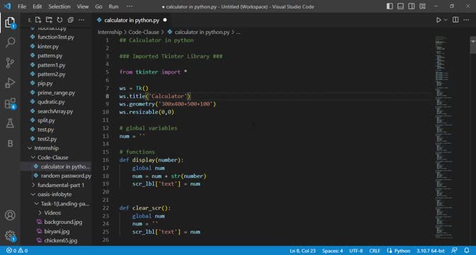 Raunak Ranjan på LinkedIn: #calculator #pythonprogramminglangauge # ... Raunak Ranjan på LinkedIn: #calculator #pythonprogramminglangauge # ...