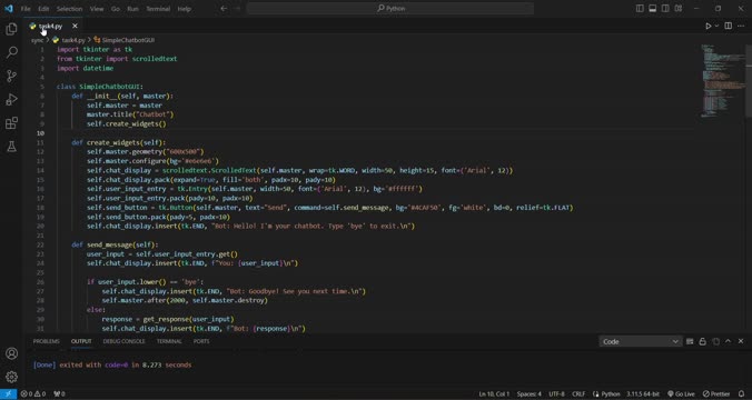 Hari S on LinkedIn: #syncinterns #pythonprogramming Hari S on LinkedIn: #syncinterns #pythonprogramming