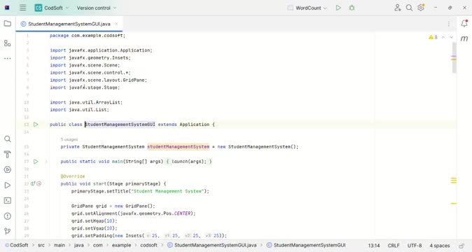 Hariraj K on LinkedIn: #codesoftinternship #javafx #studentmanagement # ... Hariraj K on LinkedIn: #codesoftinternship #javafx #studentmanagement # ...