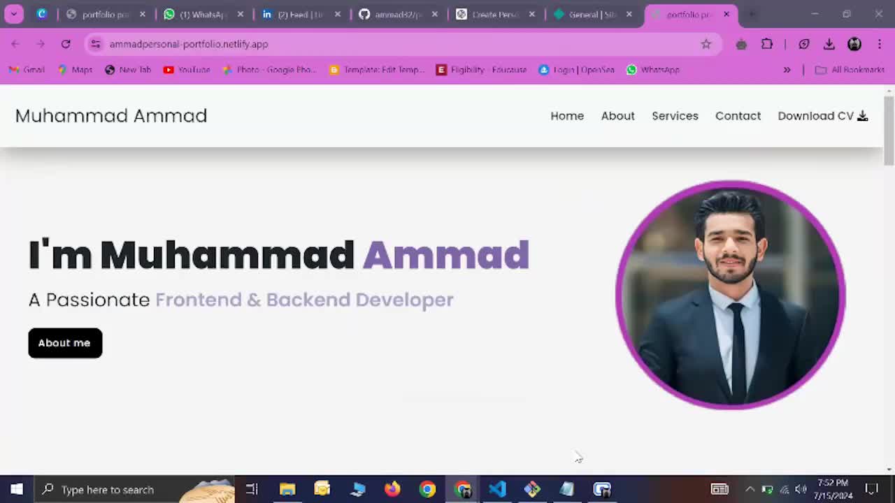 Muhammad Ammad on LinkedIn: #webdevelopment #portfolio #html #css # ... Muhammad Ammad on LinkedIn: #webdevelopment #portfolio #html #css # ...