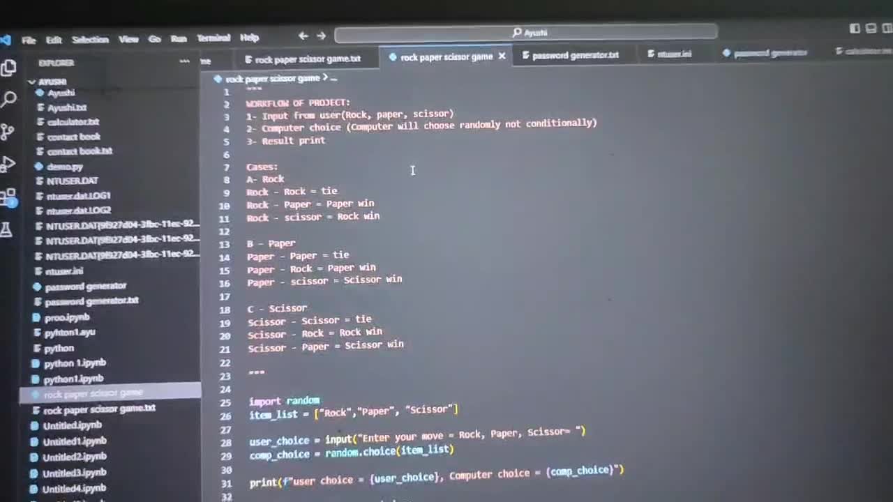 Ayushi Bhardwaj on LinkedIn: #python #programminginternship #codsoft # ... Ayushi Bhardwaj on LinkedIn: #python #programminginternship #codsoft # ...