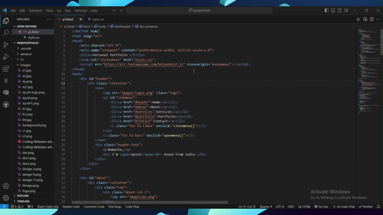 AYUSH Anand on LinkedIn: #webdevelopment #portfolio #css #javascript # ... AYUSH Anand on LinkedIn: #webdevelopment #portfolio #css #javascript # ...