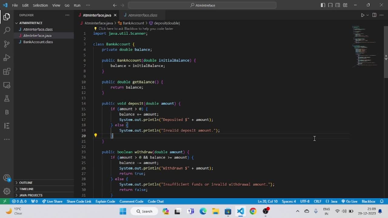 Deepak Pathak on LinkedIn: #codsoft #codsoftinternship #javaprogramming Deepak Pathak on LinkedIn: #codsoft #codsoftinternship #javaprogramming