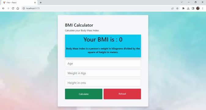 Sayyid Salman Faris on LinkedIn: #healthtech #bmi #react #vite Sayyid Salman Faris on LinkedIn: #healthtech #bmi #react #vite