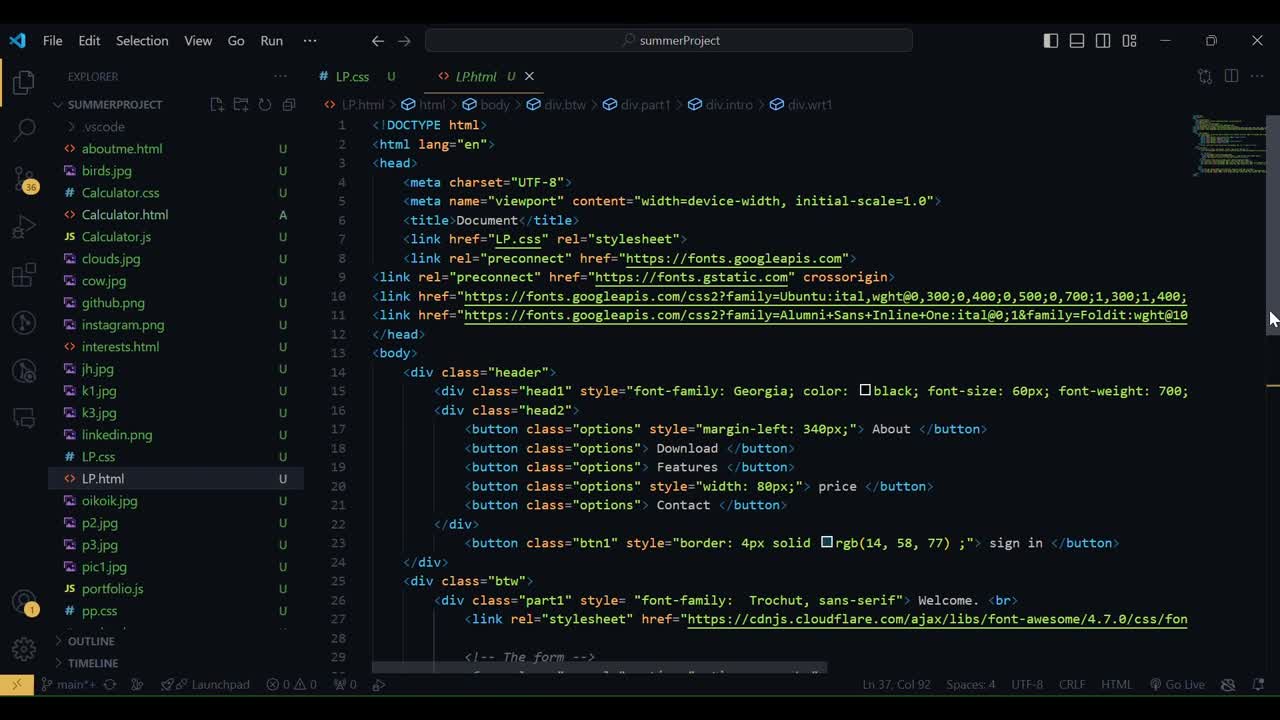 Komal Satyawali on LinkedIn: #codsoft #webdevelopment #html #css # ... Komal Satyawali on LinkedIn: #codsoft #webdevelopment #html #css # ...