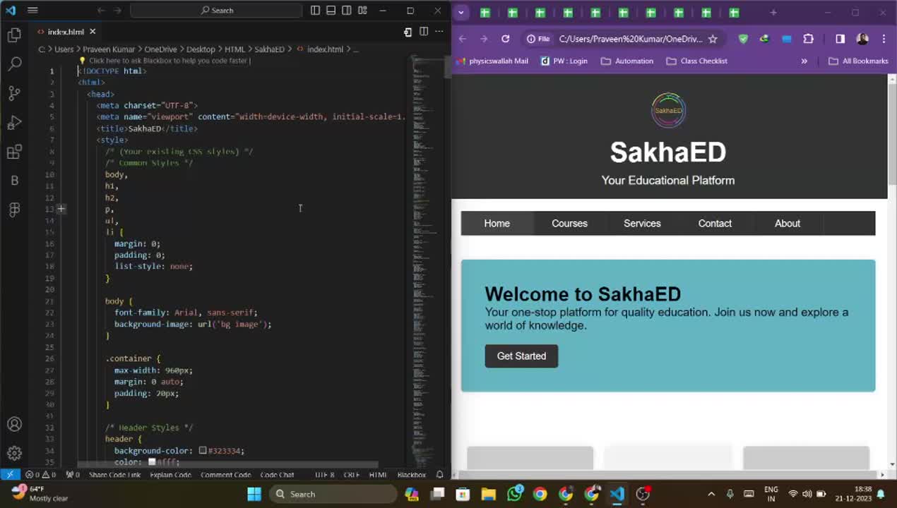 Praveen Kumar on LinkedIn: #webdevelopment #html #css #alwayslearning Praveen Kumar on LinkedIn: #webdevelopment #html #css #alwayslearning
