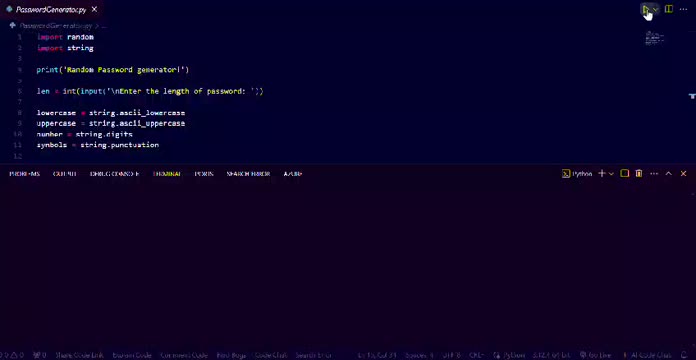 Designing a password generator with random characters | Mohammed ... Designing a password generator with random characters | Mohammed ...