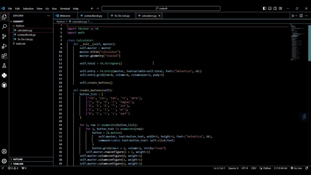 Harsh Chauhan on LinkedIn: #python #programming #internship #codsoft # ... Harsh Chauhan on LinkedIn: #python #programming #internship #codsoft # ...