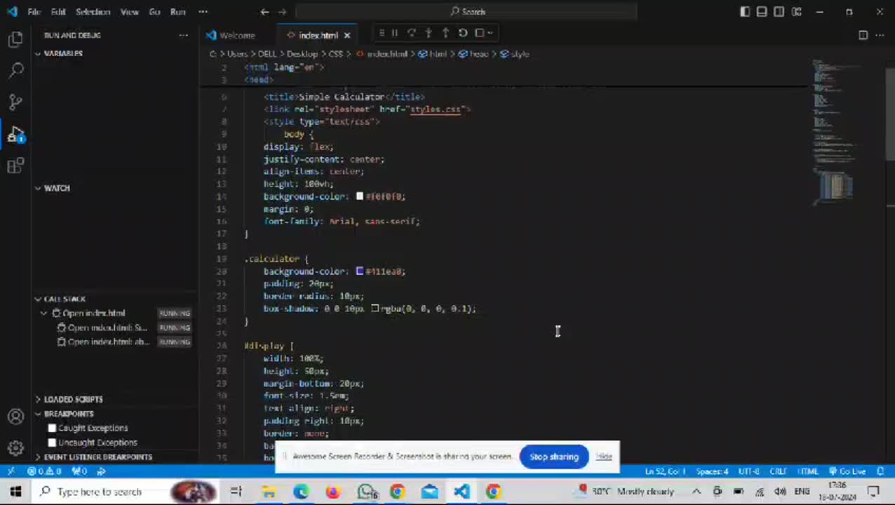 Manoj Kumar on LinkedIn: #task3 #intern #webdevelopment #technohacks Manoj Kumar on LinkedIn: #task3 #intern #webdevelopment #technohacks