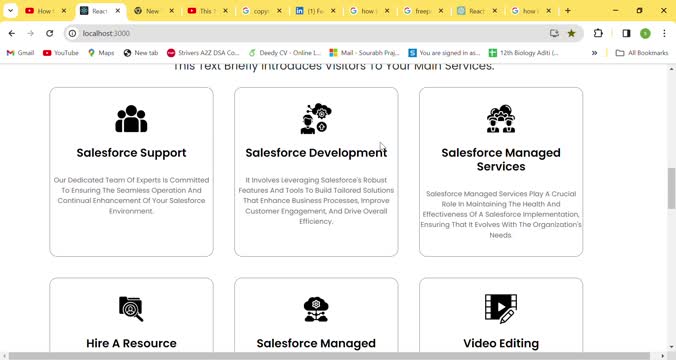 Sourabh Prajapati on LinkedIn: 🚀 Freelance Project Update: React Footer ... Sourabh Prajapati on LinkedIn: 🚀 Freelance Project Update: React Footer ...