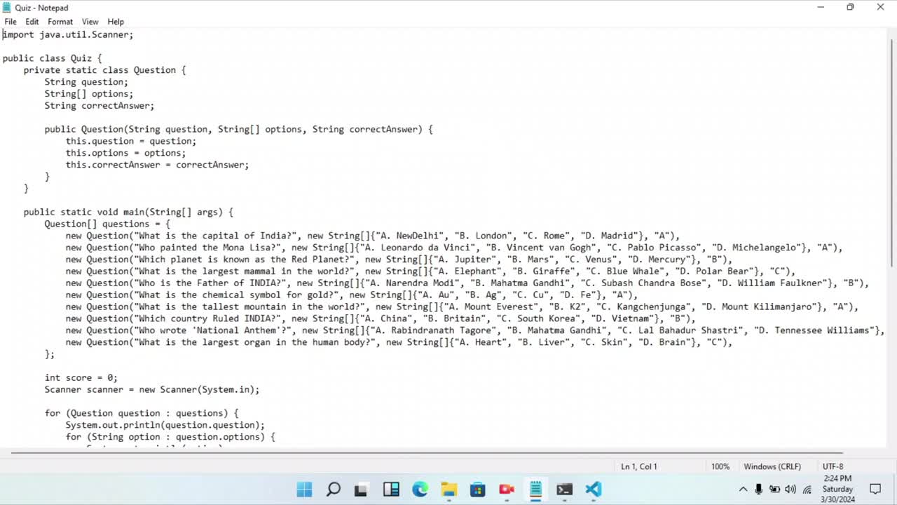 janani Sri on LinkedIn: #java #javaprogramming #codsoft janani Sri on LinkedIn: #java #javaprogramming #codsoft