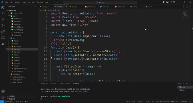 Arnav Karn on LinkedIn: #code #programming #react #frontend Arnav Karn on LinkedIn: #code #programming #react #frontend