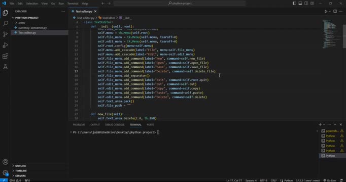 Jayant Bhati on LinkedIn: #python #tkinter #texteditor #coding # ... Jayant Bhati on LinkedIn: #python #tkinter #texteditor #coding # ...