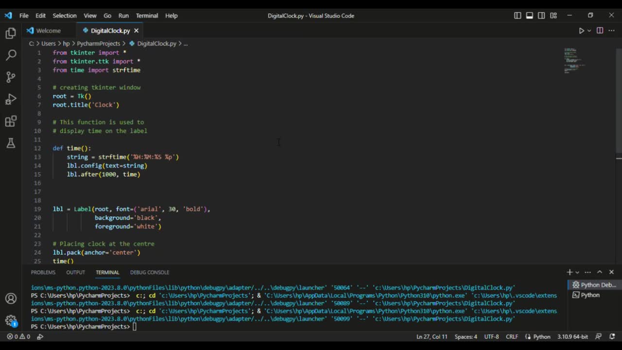 Sai Bharadwaj on LinkedIn: #pythonprogramming Sai Bharadwaj on LinkedIn: #pythonprogramming