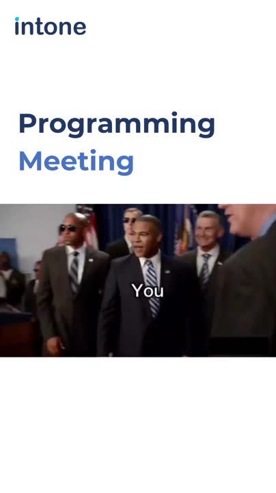 Intone on LinkedIn: Programming Meeting Intone on LinkedIn: Programming Meeting