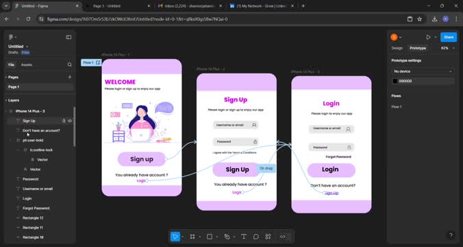 Shanoor Jahan Shaik on LinkedIn: #login #signup #figma #ui #uiux # ... Shanoor Jahan Shaik on LinkedIn: #login #signup #figma #ui #uiux # ...