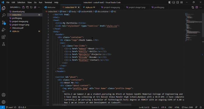 Shaik Sameer on LinkedIn: #codsoft #webdevelopment #internship # ... Shaik Sameer on LinkedIn: #codsoft #webdevelopment #internship # ...
