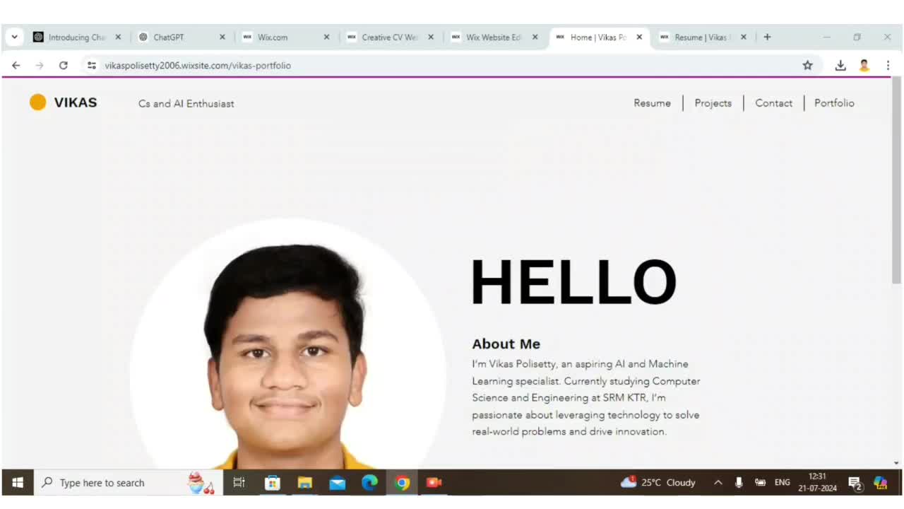 Vikas Polisetty on LinkedIn: #nocode #webdevelopment #portfolio # ... Vikas Polisetty on LinkedIn: #nocode #webdevelopment #portfolio # ...
