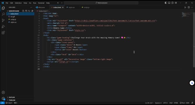 Arigela Yashaswini on LinkedIn: #webdevelopment #memorygame #coding # ... Arigela Yashaswini on LinkedIn: #webdevelopment #memorygame #coding # ...