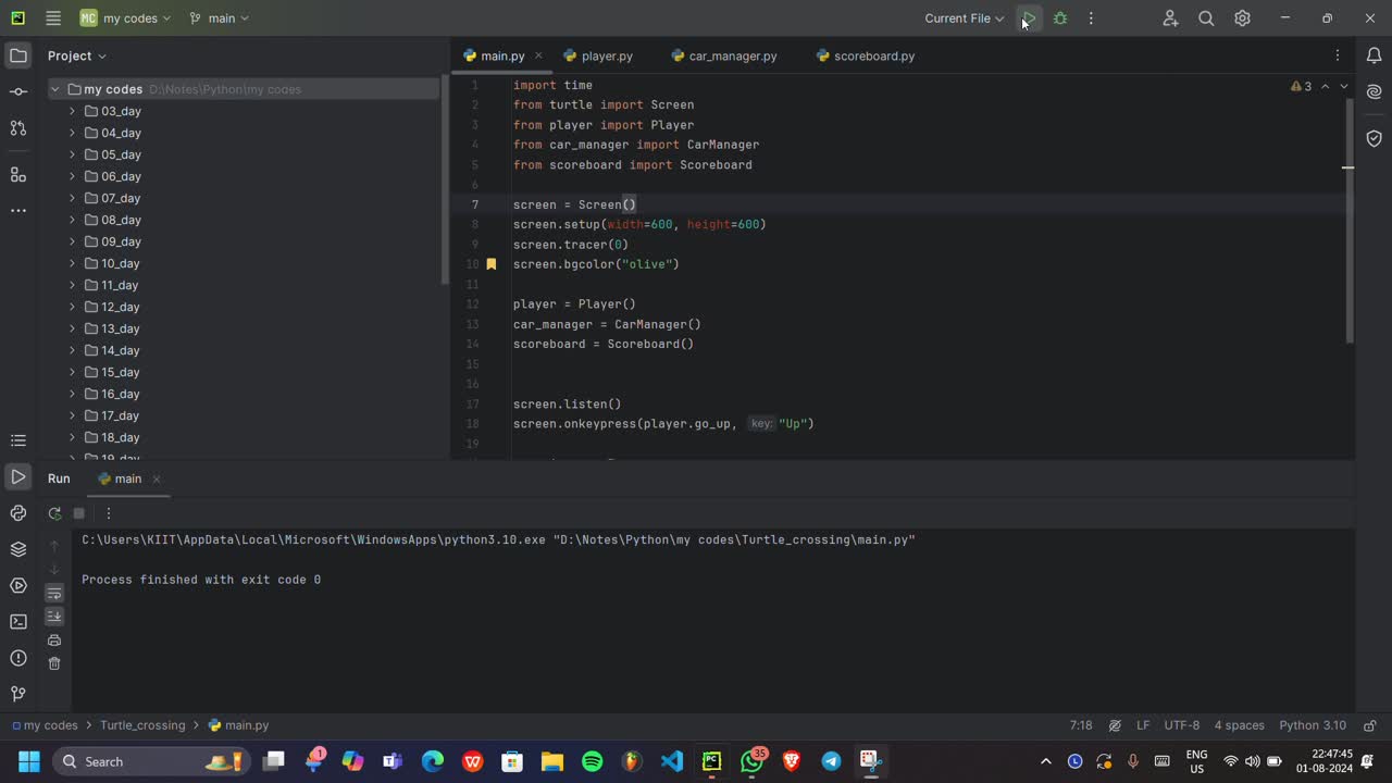 Rounak Mishra on LinkedIn: #python #oop #gamedevelopment #programming # ... Rounak Mishra on LinkedIn: #python #oop #gamedevelopment #programming # ...
