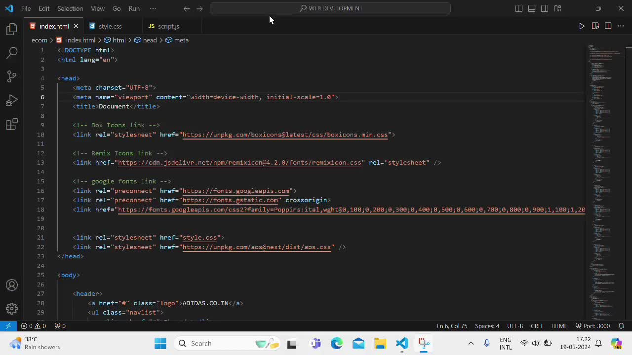 Devendra Kumar Choudhary on LinkedIn: #task2 #internpe #webdevelopment Devendra Kumar Choudhary on LinkedIn: #task2 #internpe #webdevelopment