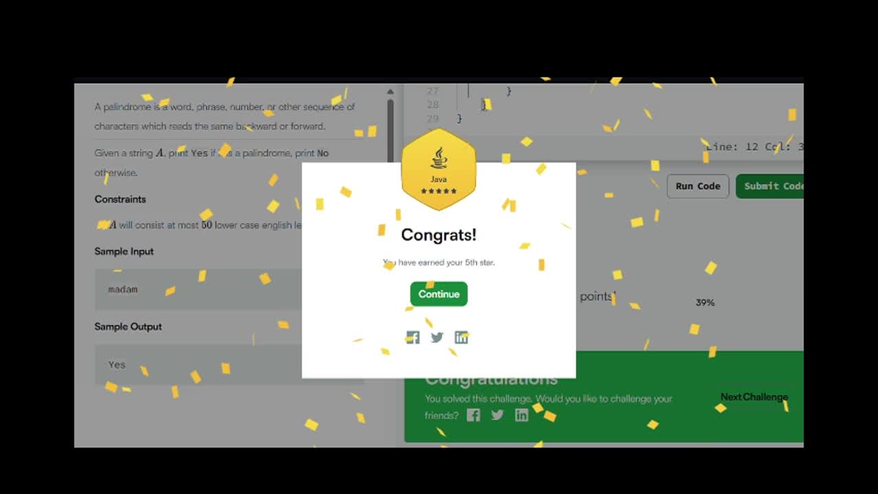 Sonam . on LinkedIn: #codingskills #hackerrank Sonam . on LinkedIn: #codingskills #hackerrank