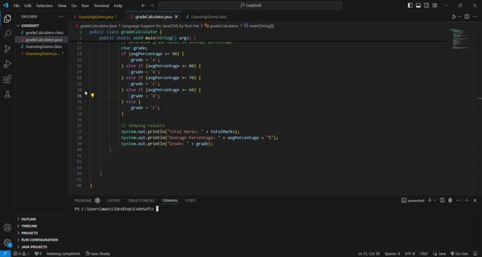 Manish Singh on LinkedIn: #java #programming #internship #codsoft # ... Manish Singh on LinkedIn: #java #programming #internship #codsoft # ...