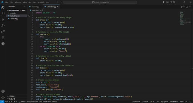 Hemalatha M on LinkedIn: #python #coding #codsoft #calculator # ... Hemalatha M on LinkedIn: #python #coding #codsoft #calculator # ...