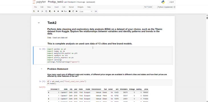Completed Data Science Intern at Prodigy Infotech. Performed data ... Completed Data Science Intern at Prodigy Infotech. Performed data ...