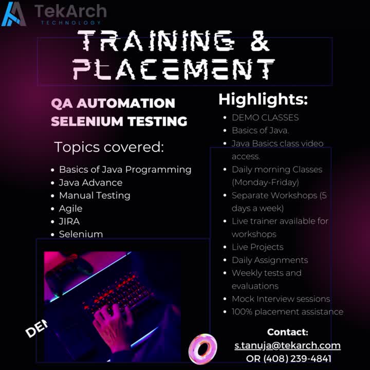 Tanuja S on LinkedIn: #qa #automation #qaautomation #itsoftware # ... Tanuja S on LinkedIn: #qa #automation #qaautomation #itsoftware # ...