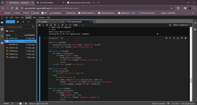 Ayush Bambure on LinkedIn: #python #project #internship Ayush Bambure on LinkedIn: #python #project #internship