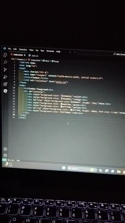 Abhay Jaiswal on LinkedIn: #css #flexbox #webdev Abhay Jaiswal on LinkedIn: #css #flexbox #webdev