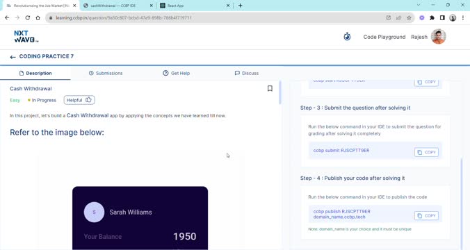 Rajesh Konam on LinkedIn: Today I have done a coding practice - Rajesh Konam on LinkedIn: Today I have done a coding practice -