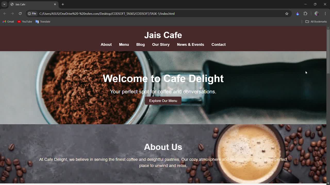 Kareena Jaiswal on LinkedIn: #webdevelopment #internship #codsoft #html ... Kareena Jaiswal on LinkedIn: #webdevelopment #internship #codsoft #html ...