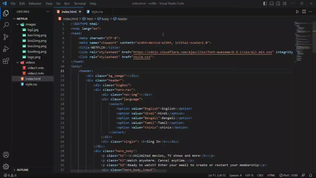 Rajesh Kundu on LinkedIn: #rkmgec #netflix #html #css #linkdin Rajesh Kundu on LinkedIn: #rkmgec #netflix #html #css #linkdin