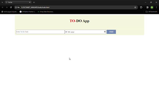AMIT SENGAR on LinkedIn: to-do app using Javascript, html, css AMIT SENGAR on LinkedIn: to-do app using Javascript, html, css