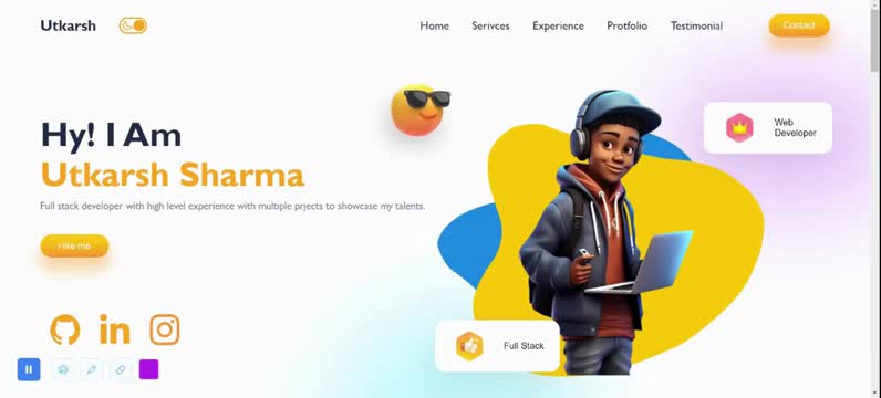 Utkarsh Sharma on LinkedIn: #reactjs #framermotion #emailjs #portfolio ... Utkarsh Sharma on LinkedIn: #reactjs #framermotion #emailjs #portfolio ...