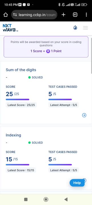 Sruji K on LinkedIn: #day #codingpractice #pythonprogramming #nxtwave Sruji K on LinkedIn: #day #codingpractice #pythonprogramming #nxtwave